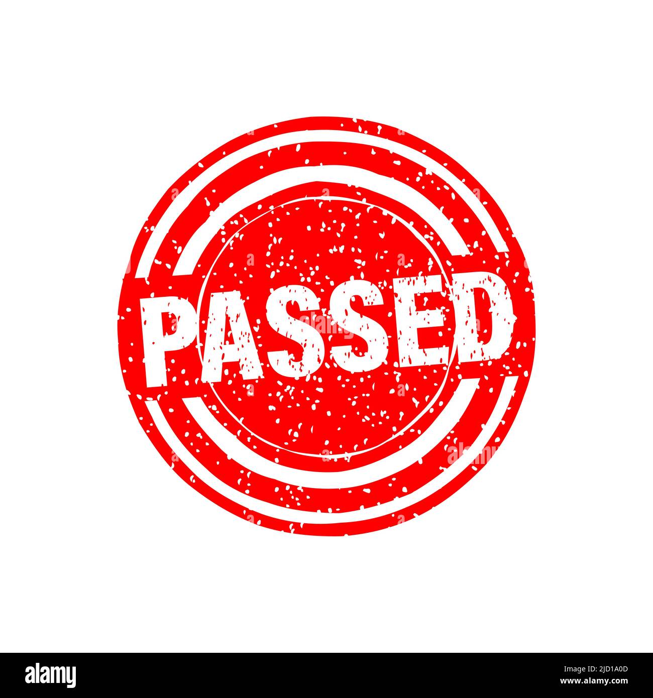 Qc bestandener stempel Stock-Vektorgrafiken kaufen - Alamy