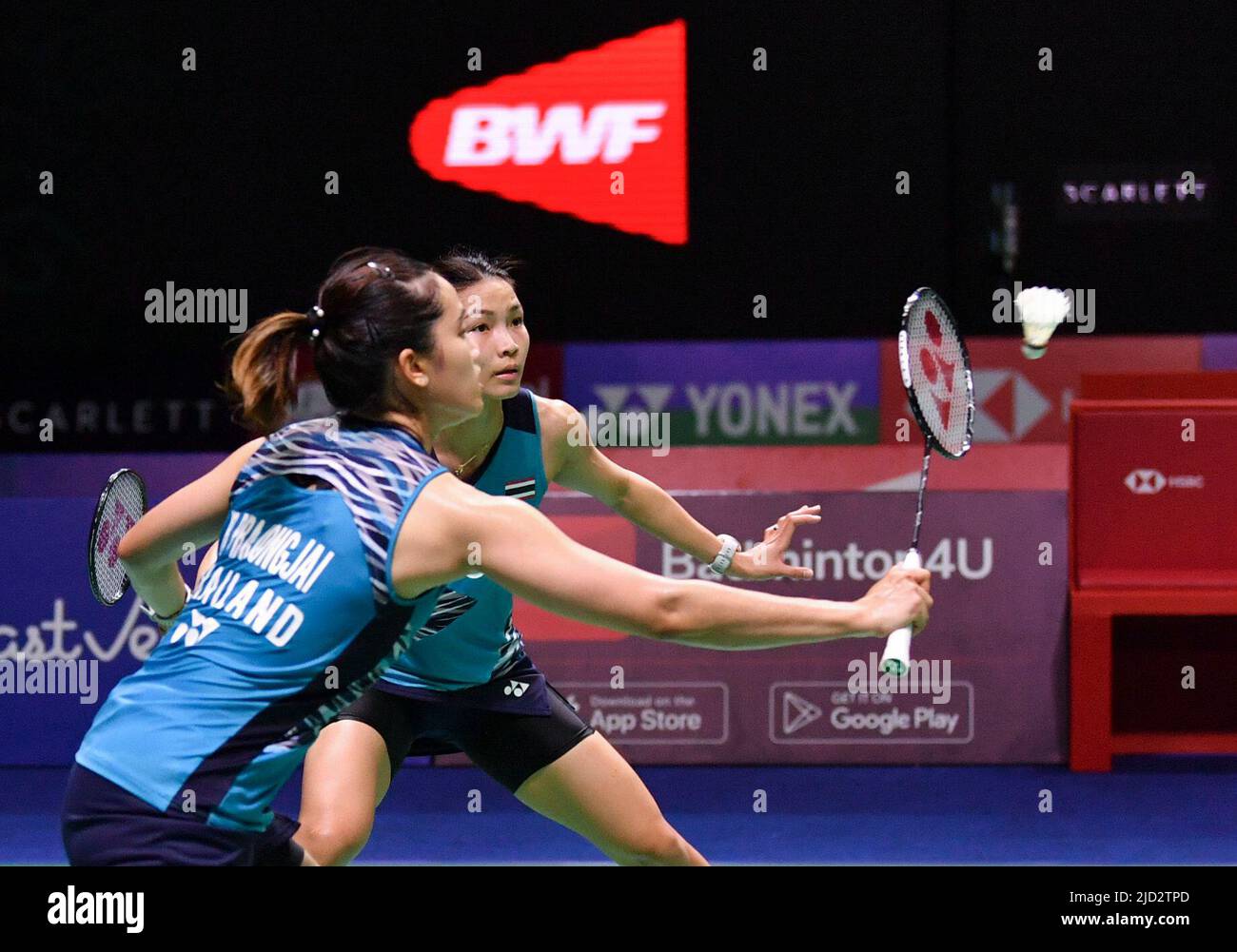 Jakarta, Indonesien. 17.. Juni 2022. Thailands Jongkolphan Kititharakul ...