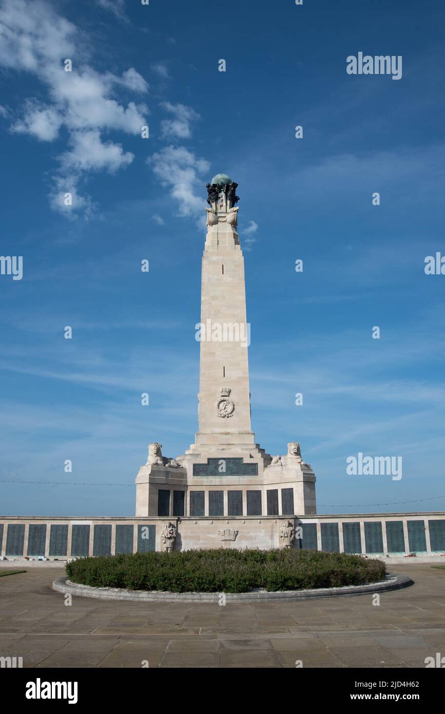Southsea oder Portsmouth Naval Memorial auf der Clarence Esplanade in ...