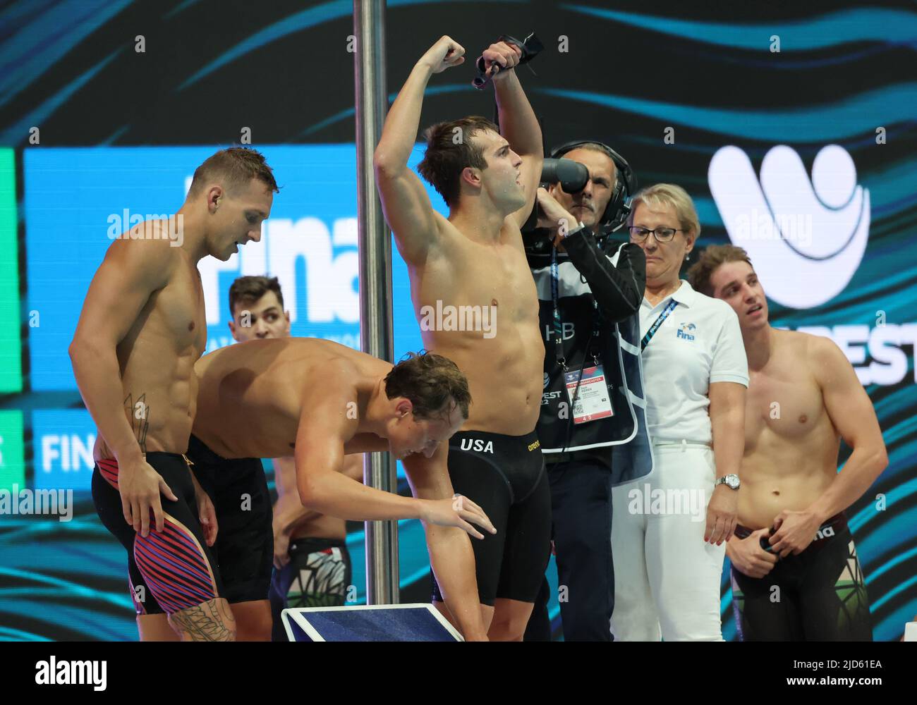 Herren 4x100m freistil staffel -Fotos und -Bildmaterial in hoher Auflösung – Alamy