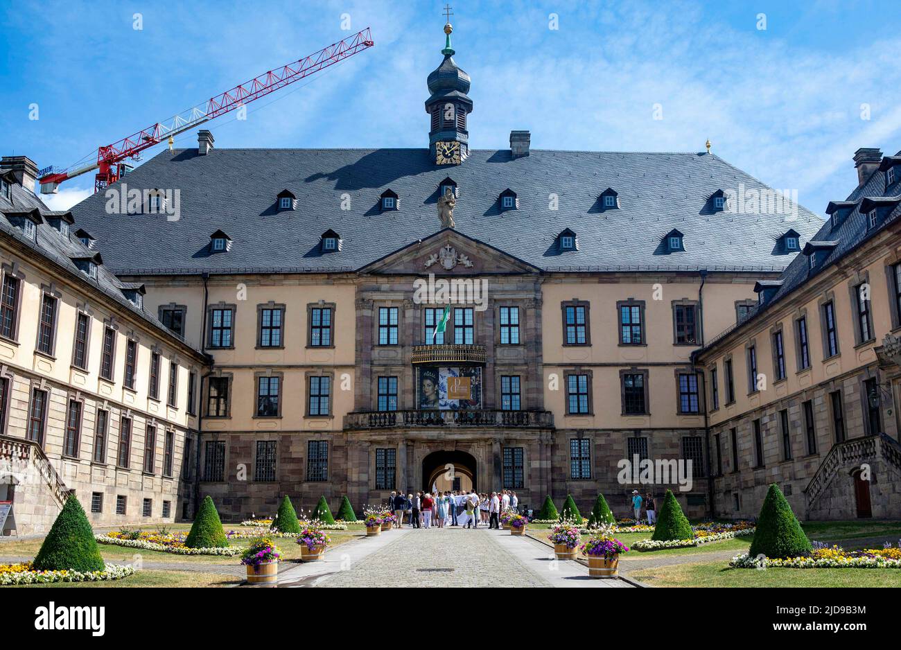 Fulda, Deutschland. 17.. Juni 2022. Stadschloss von Fulda schöne ...