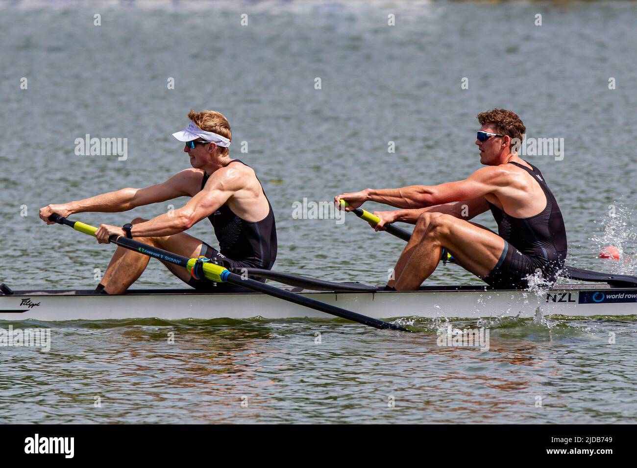Posen, Polen. 19.. Juni 2022. Matt Macdonald und Thomas Mackintosh (L ...