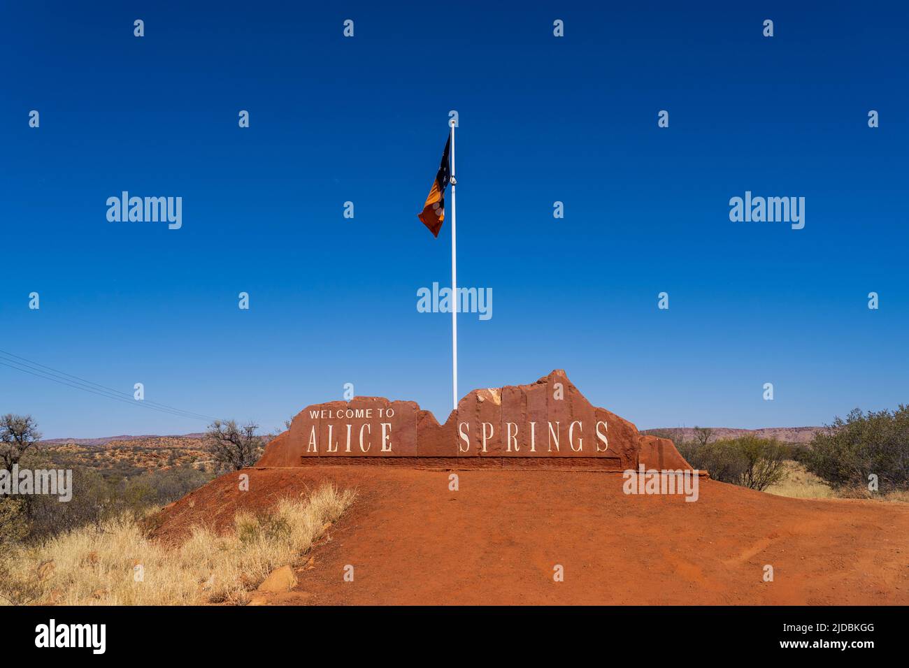 Alice springs willkommen -Fotos und -Bildmaterial in hoher Auflösung ...