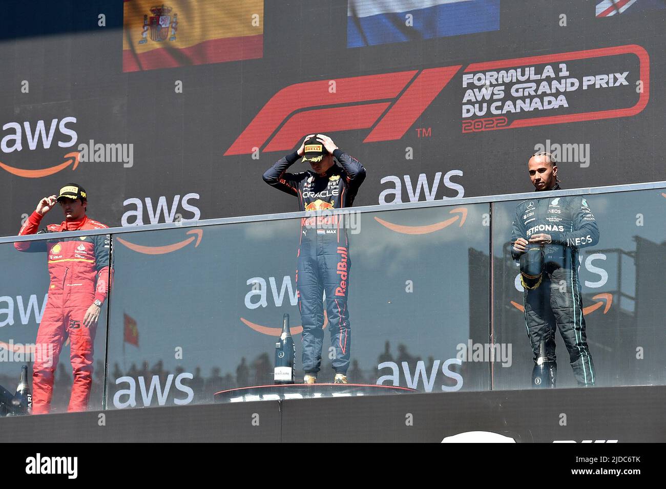 19.. Juni 2022, Circuit Gilles-Villeneuve, Montreal, FORMEL 1 AWS GRAND ...
