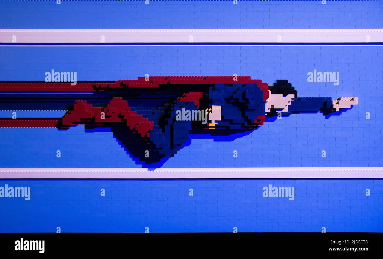 Lego superman -Fotos und -Bildmaterial in hoher Auflösung – Alamy