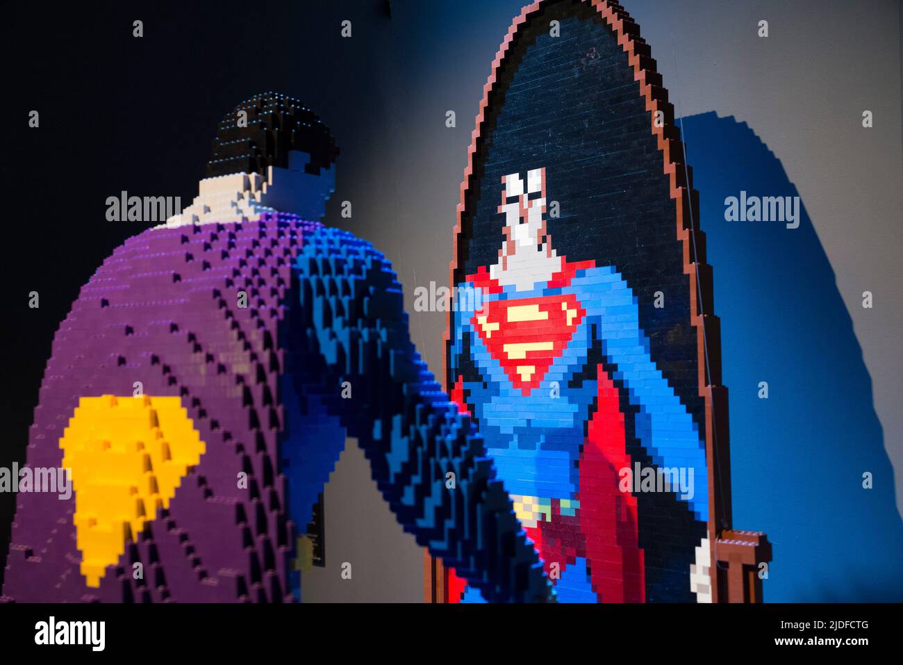 Lego superman -Fotos und -Bildmaterial in hoher Auflösung – Alamy