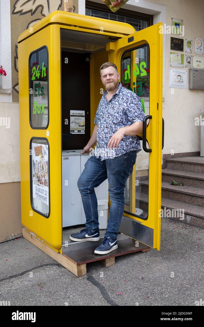 Westerheim, Deutschland. 20.. Juni 2022. Eric Goll, Geschäftsführer des ...