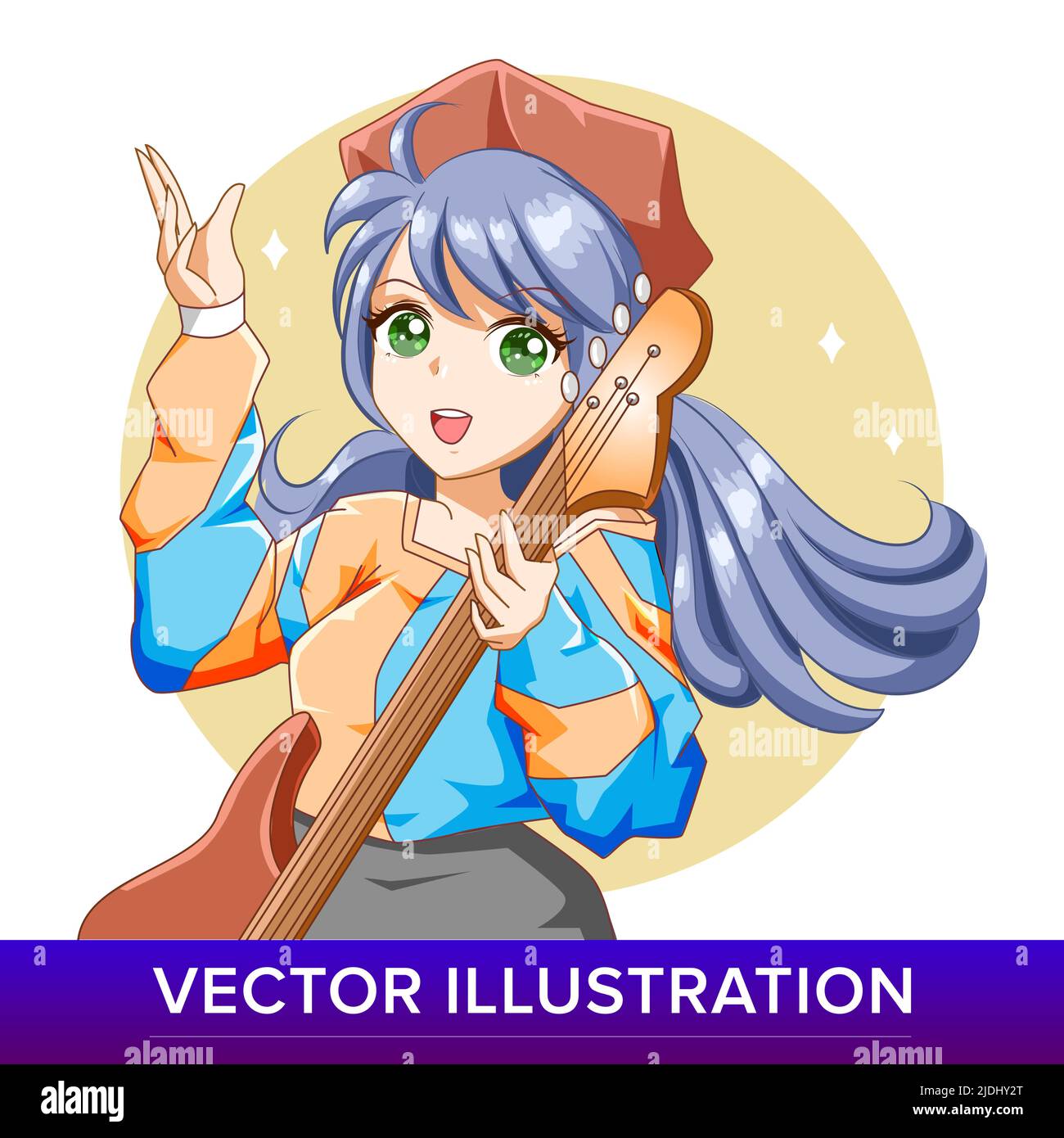 Cooler illustrationsstil Stock-Vektorgrafiken kaufen - Alamy