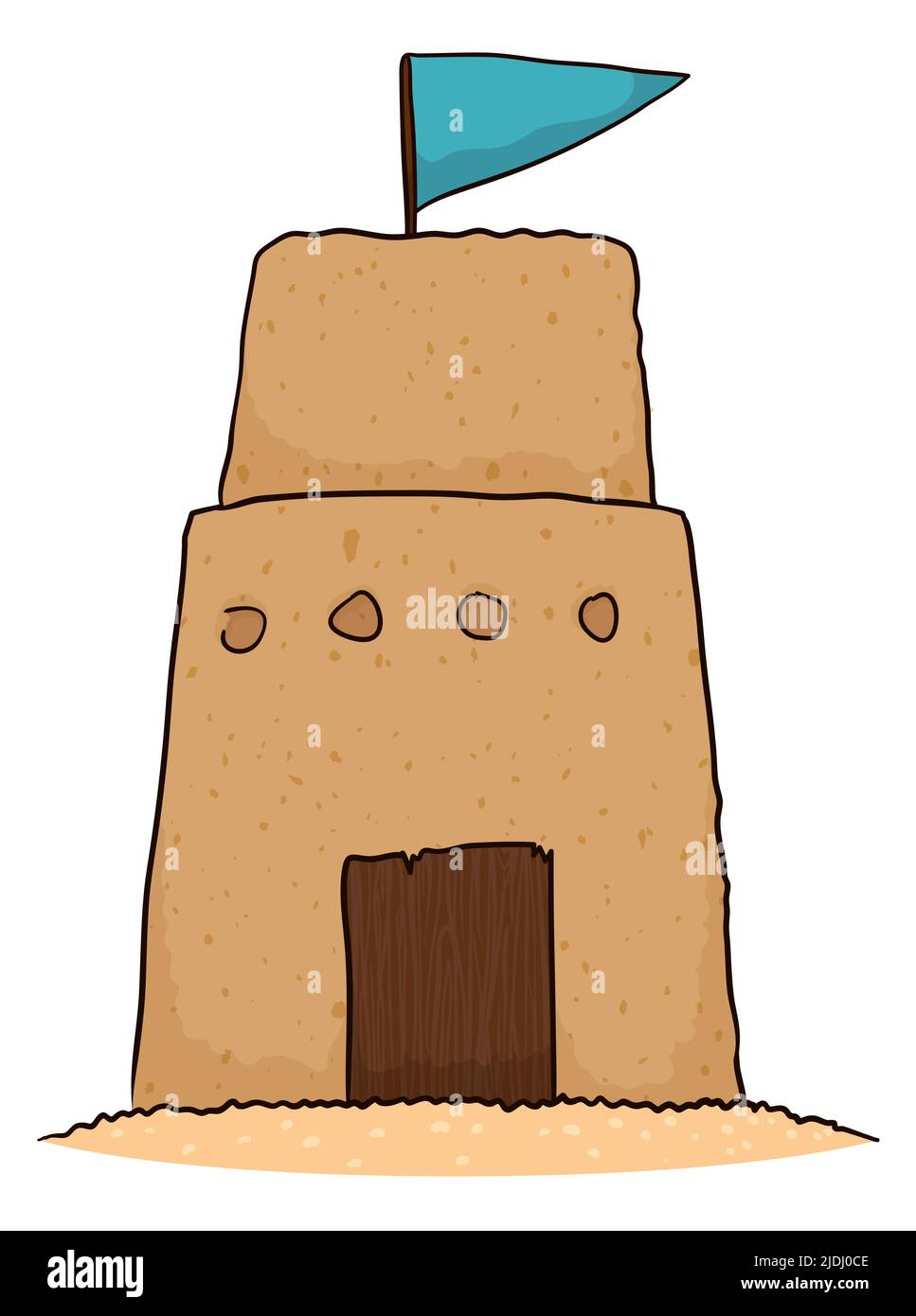 Cartoon turm -Fotos und -Bildmaterial in hoher Auflösung – Alamy