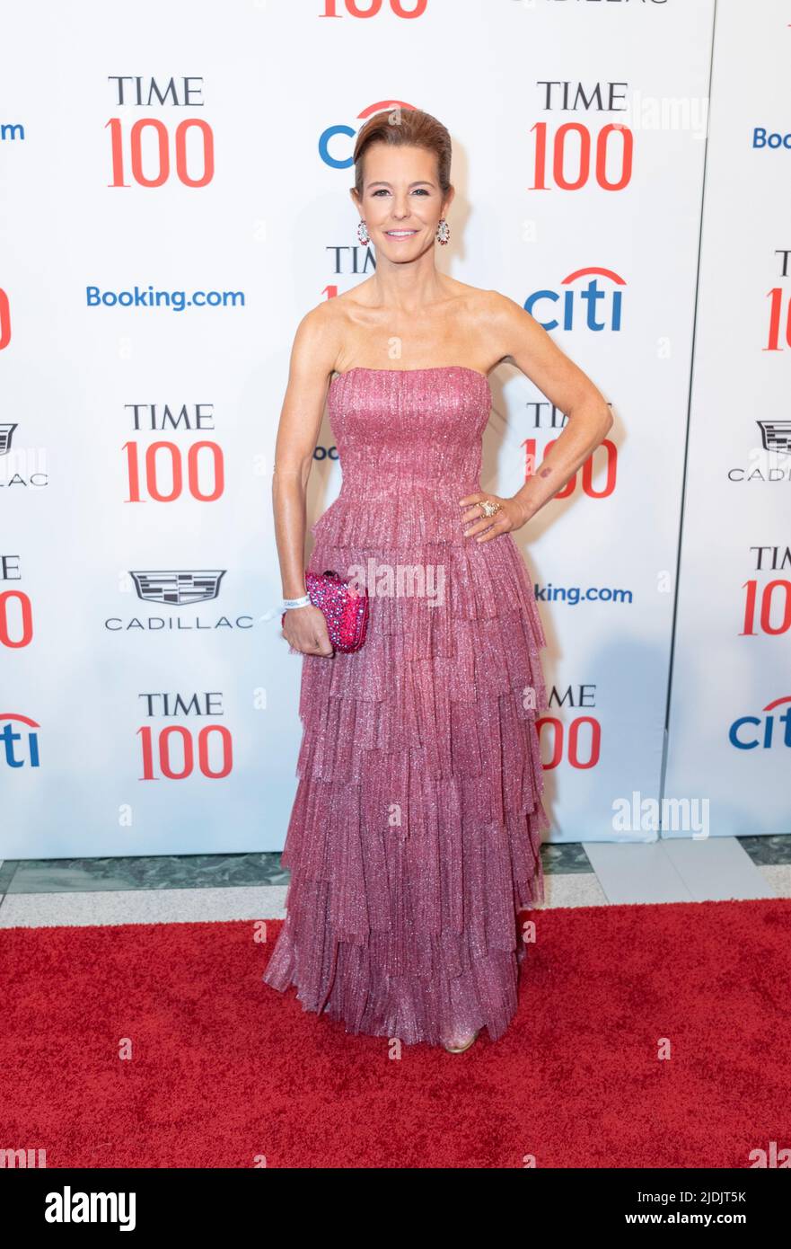 New York, NY - 8. Juni 2022: Stephanie Ruhle nimmt an der Time 100 Gala Teil, da das Time ...