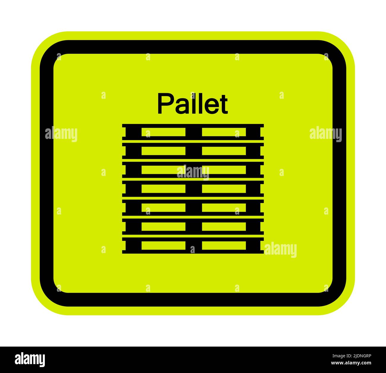 PSA-Symbol.Symbol richtig stapeln, Symbol isolieren auf weißem ...