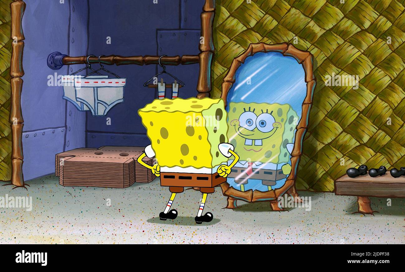 SPONGEBOB, der Spongebob Schwammkopf Film, 2004 Stockfotografie - Alamy