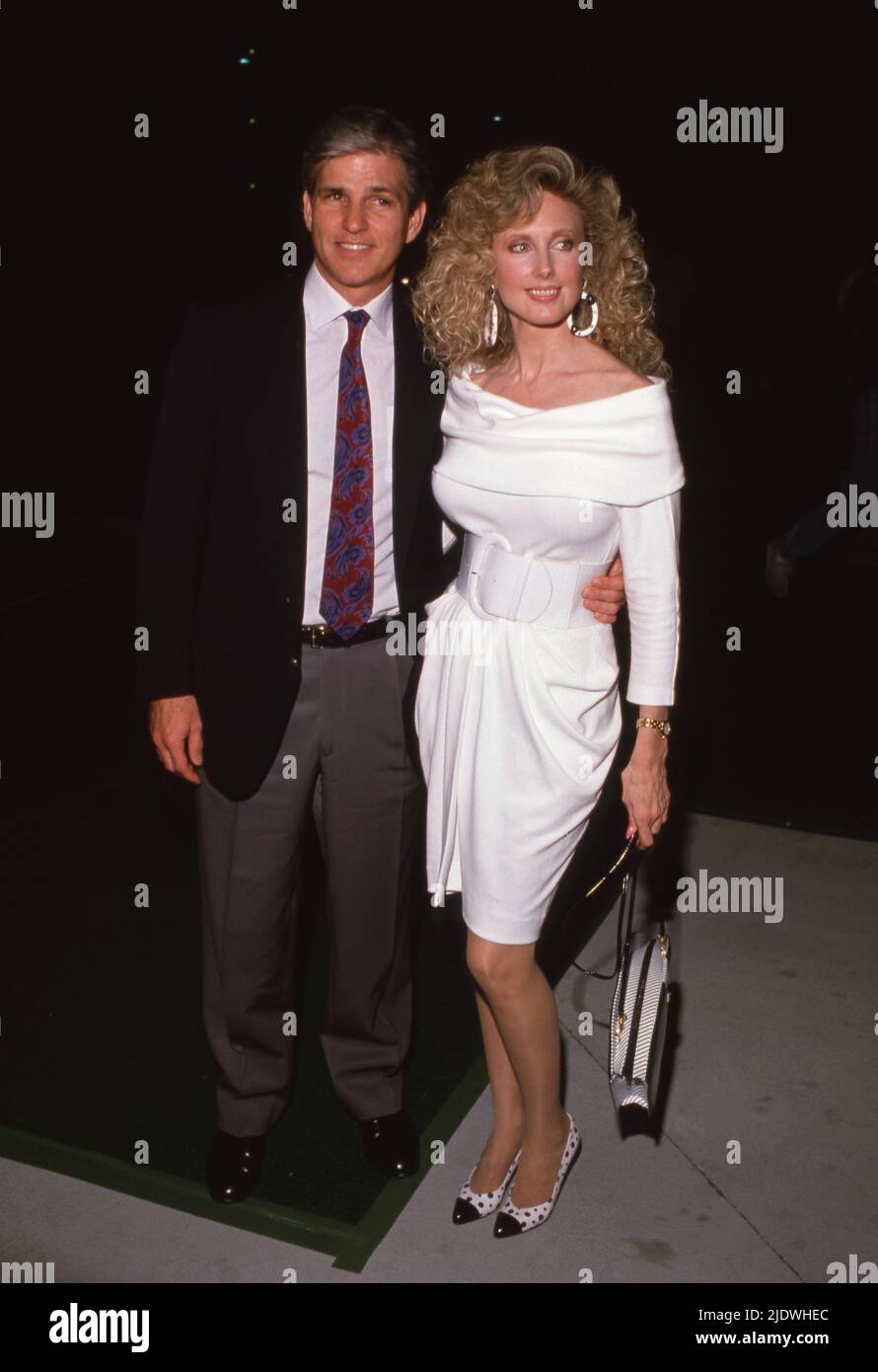 Morgan Fairchild und Mark Silar um die 1980er Jahre Credit: Ralph ...