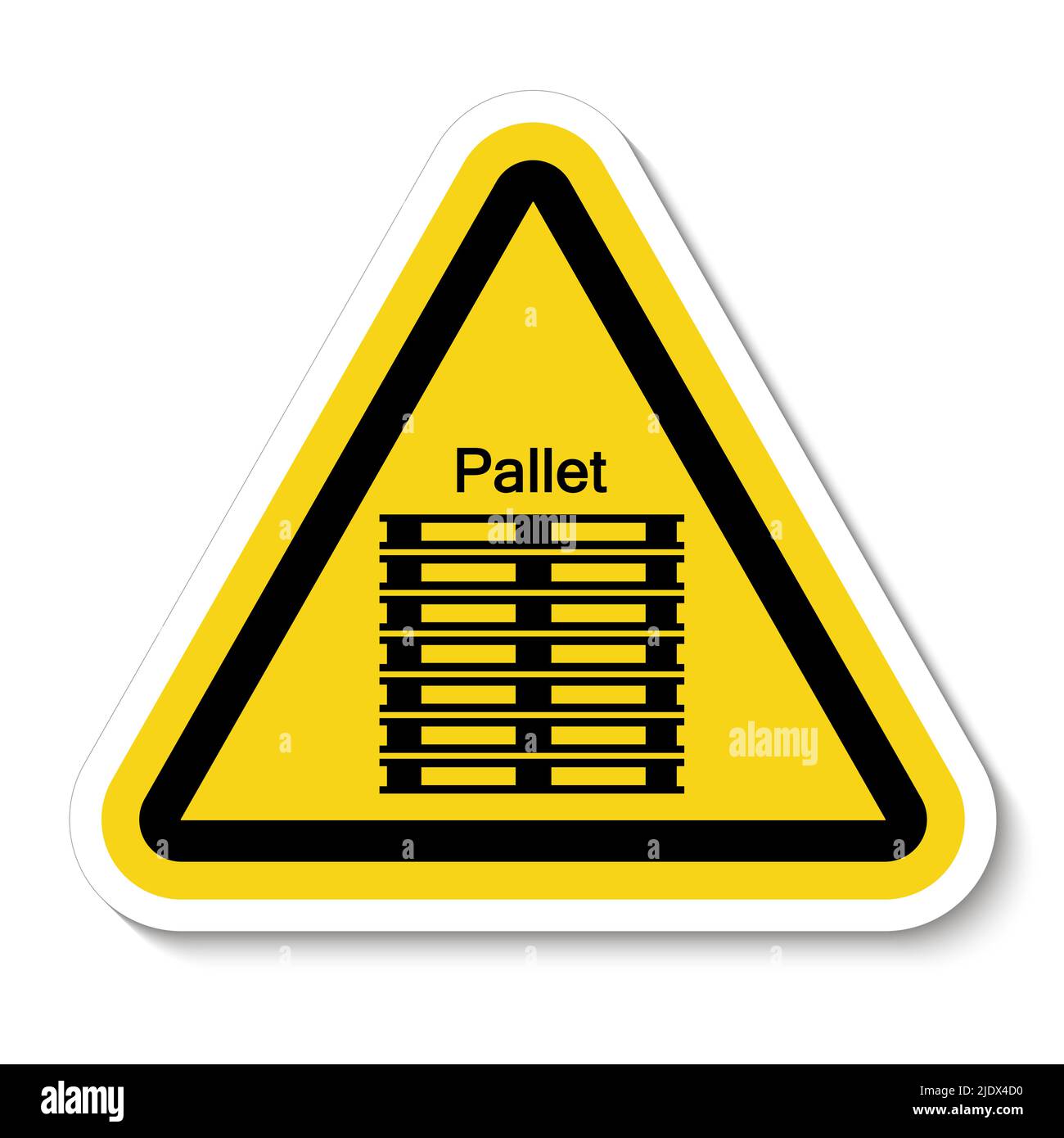 PSA-Symbol.Symbol richtig stapeln, Symbol isolieren auf weißem ...