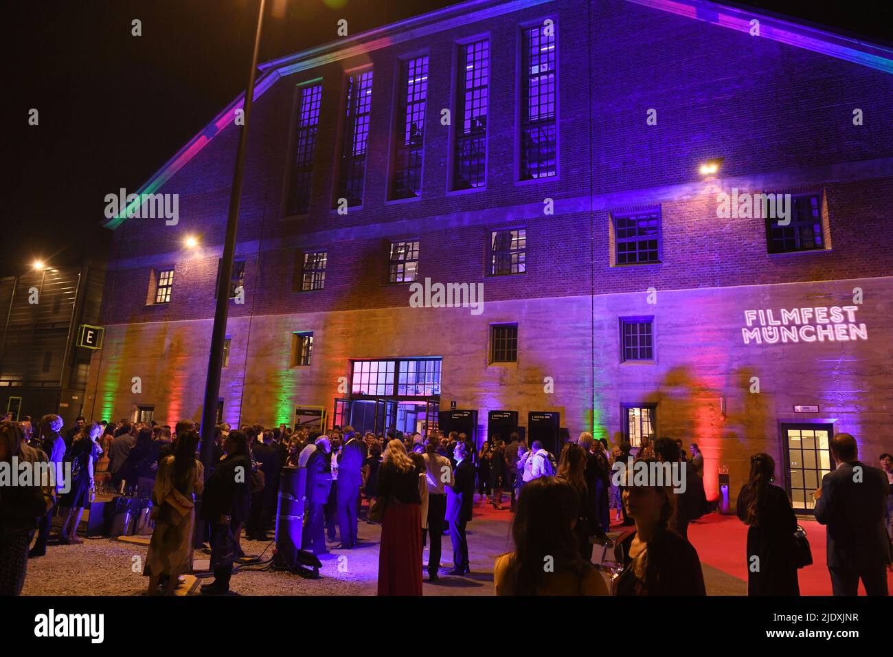 München, Deutschland. 23.. Juni 2022. Die Isarphilharmonie wird bei der ...