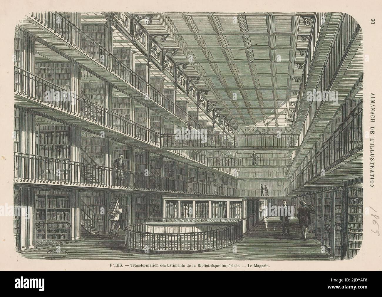 Transformation des batiments de la bibliotheque imperiale -Fotos und ...