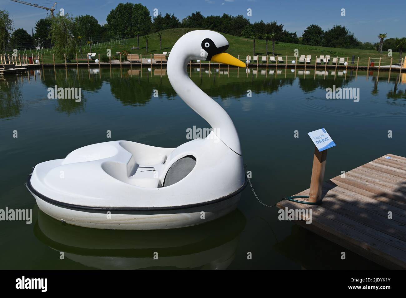 Euskirchen, Deutschland. 22.. Juni 2022. Bei der Eröffnung des Beach ...