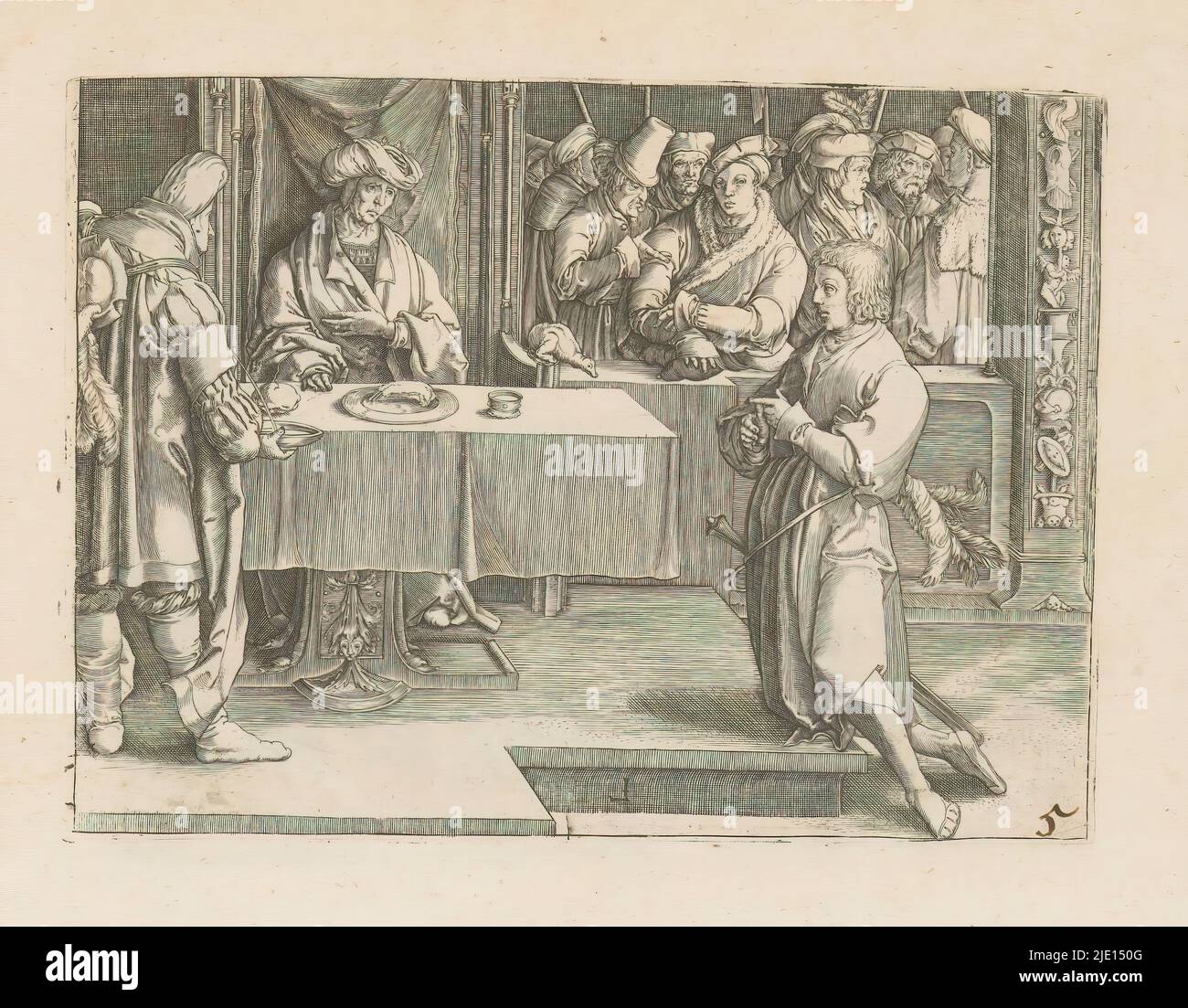 Joseph erklärt die Träume des Pharao, Geschichte von Joseph ...