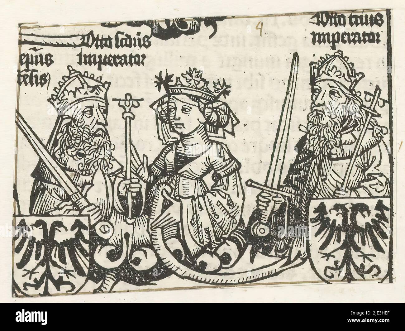 Kaiser Otto II. Und Otto III., Otto secundus Imperator / Otto tercius ...