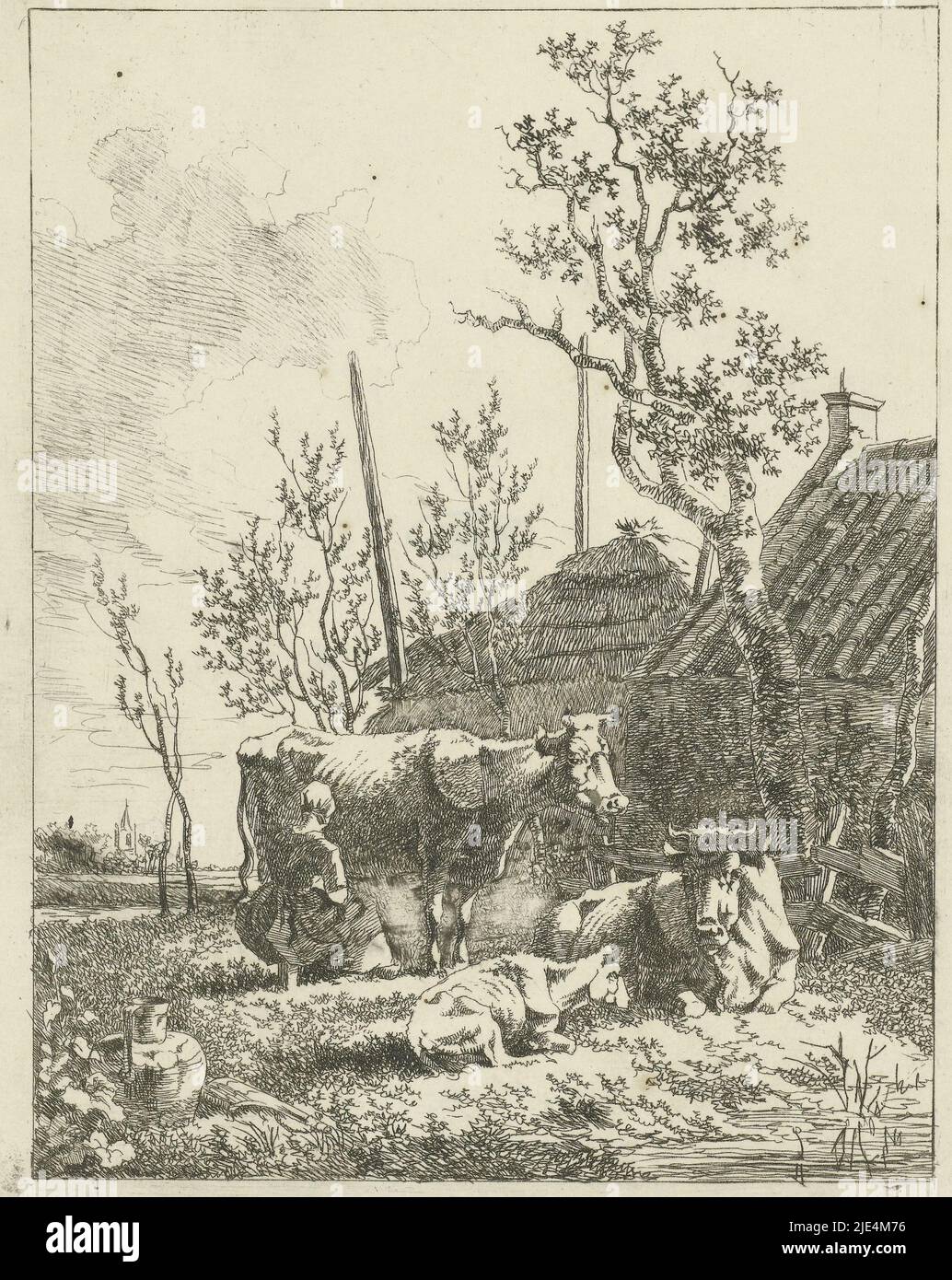 Melkerin beim melken -Fotos und -Bildmaterial in hoher Auflösung – Alamy