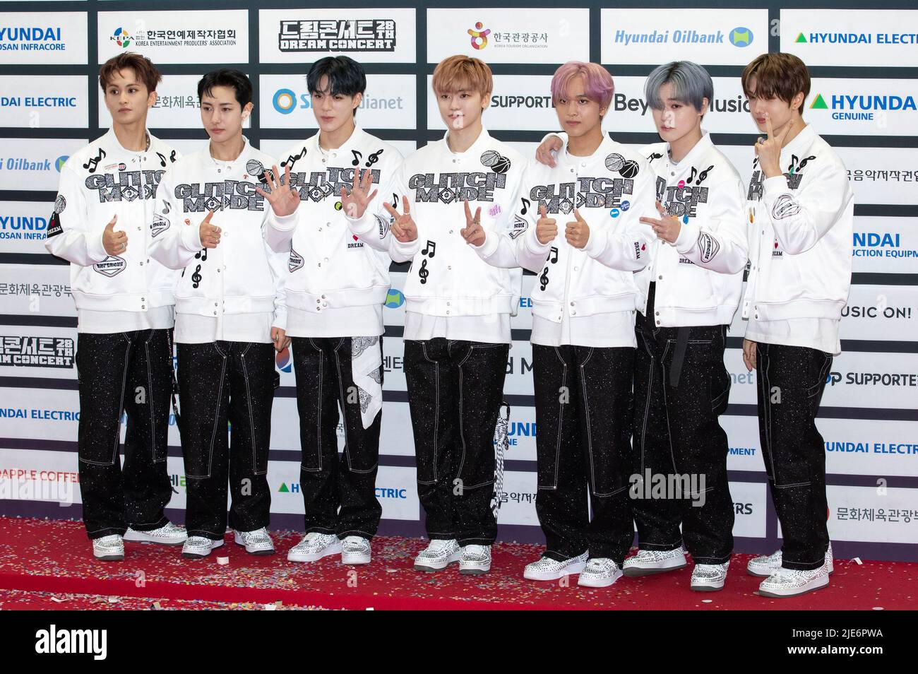18 Jun 2022 - Seoul, Südkorea : die südkoreanische K-Pop-Boys-Band NCT ...