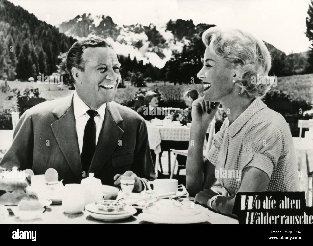 Die deutschen Schauspieler Willy Fritsch und Josefin Kipper im Film ...