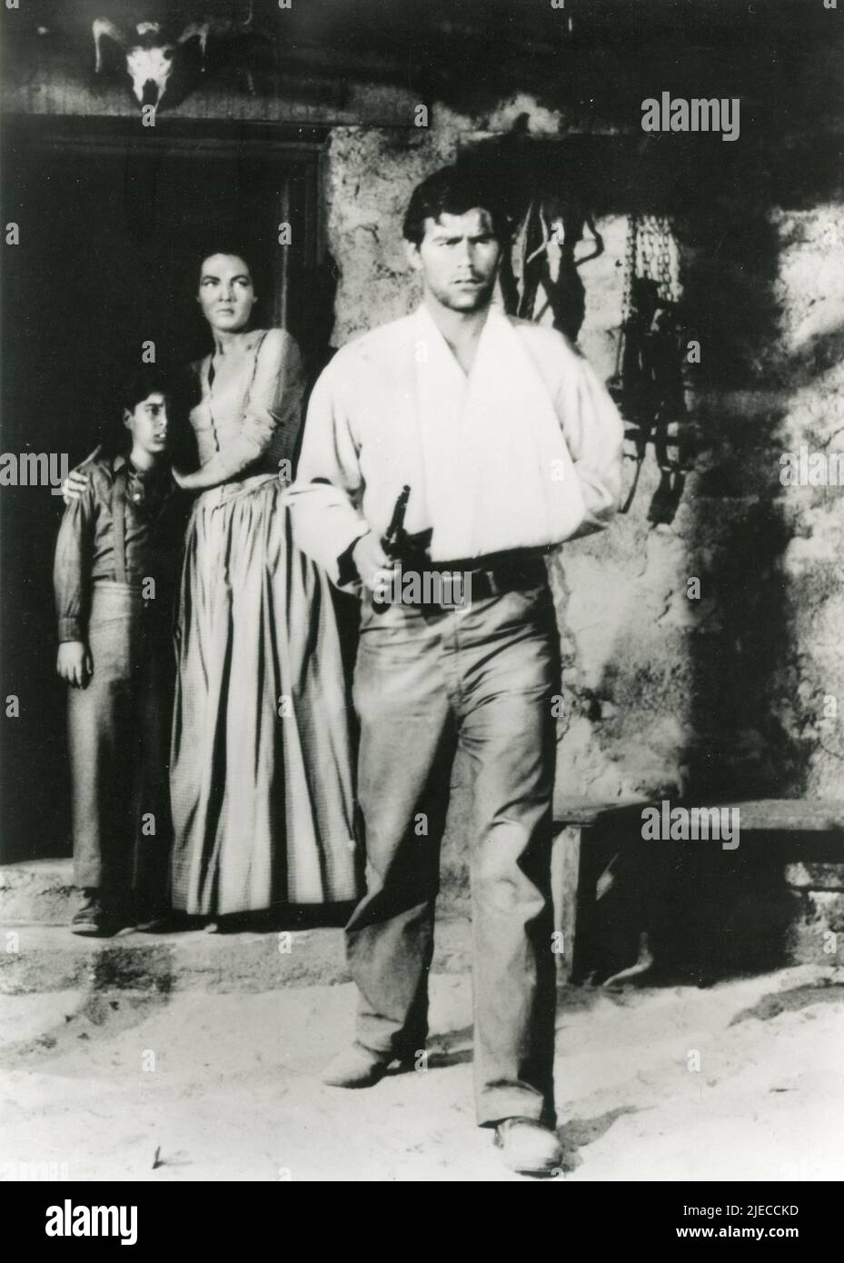 Schauspieler Jeff Richards, David Kasday und Schauspielerin Jarma Lewis ...