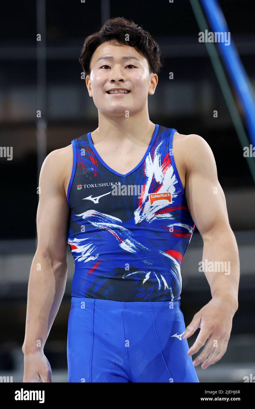 Takeru Kitazono, 19. JUNI 2022 - Kunstturnen : die All Japan Artistic Gymnastics Apparatus ...