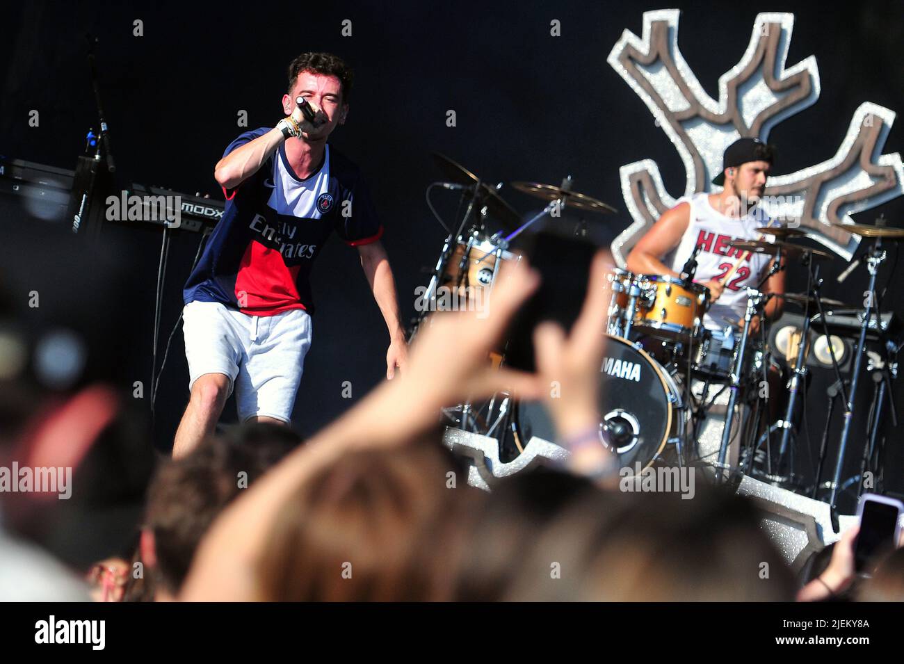 Calafell, Spanien. 26.. Juni 2022. Oriol de Ramon bei seinem Auftritt ...