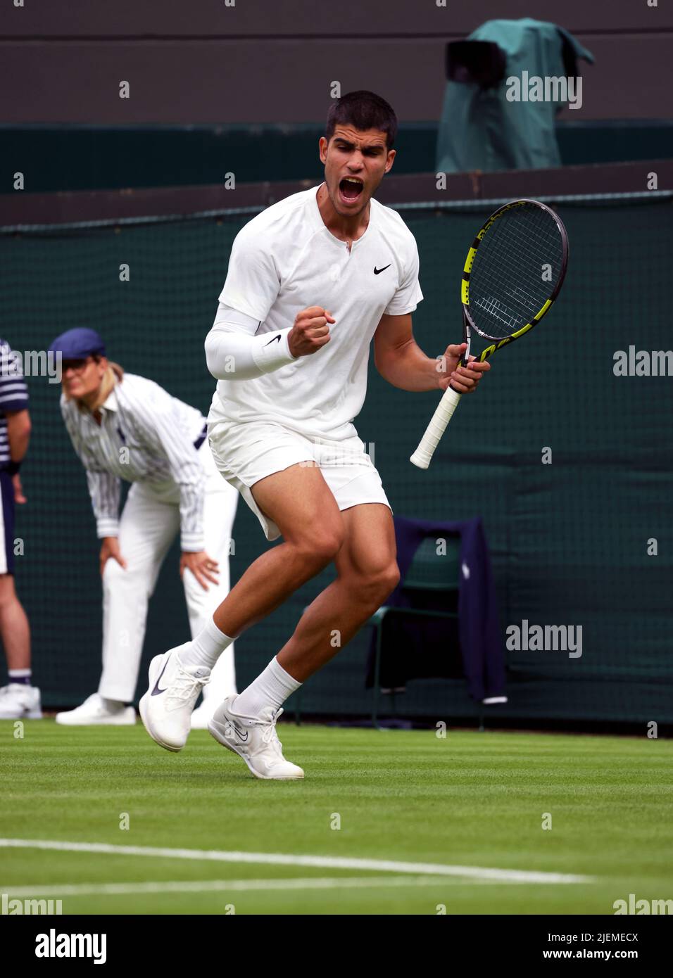 Carlos alcaraz reaktion -Fotos und -Bildmaterial in hoher Auflösung – Alamy