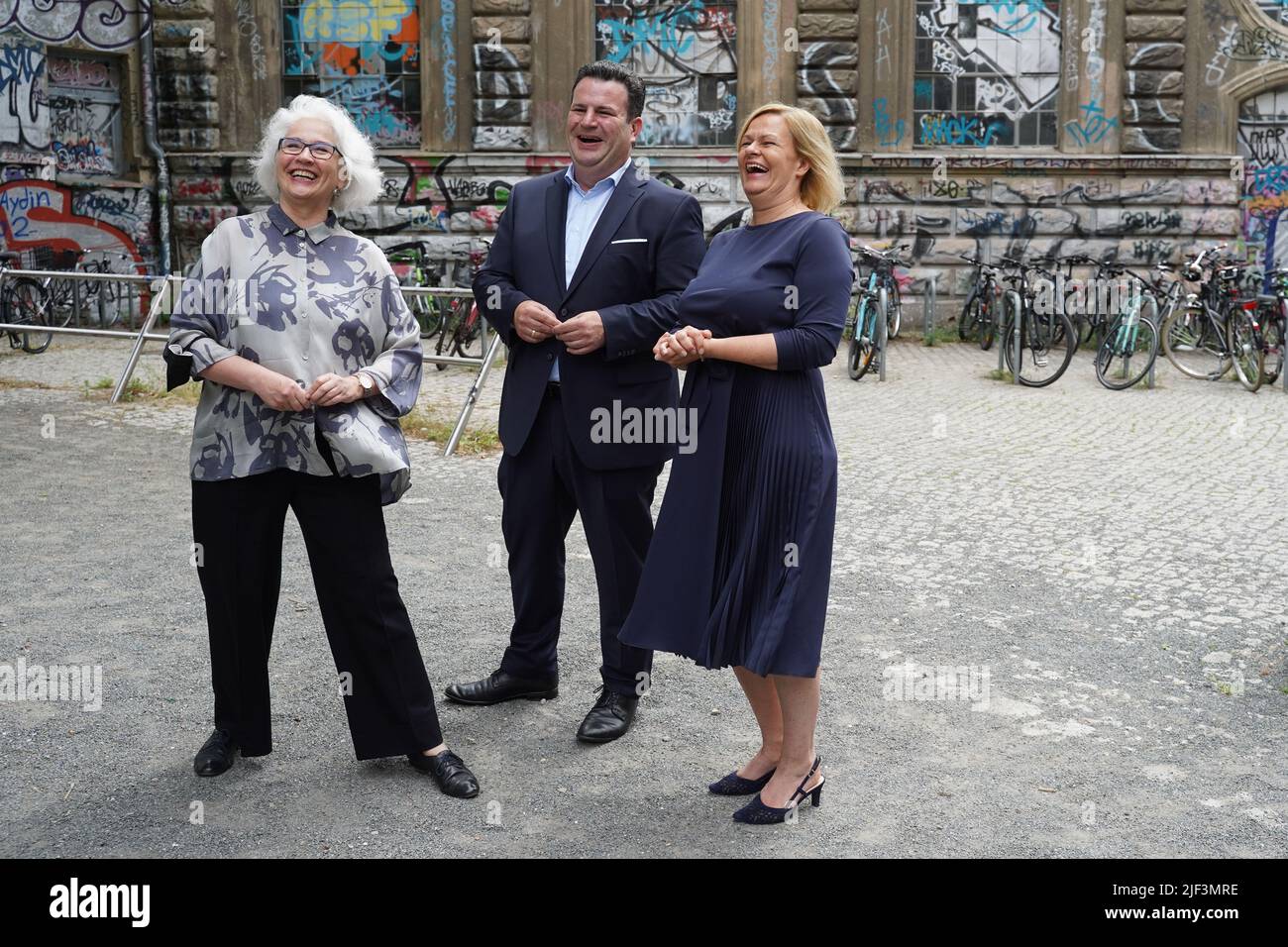 Berlin, Deutschland. 29.. Juni 2022. Bundesinnenministerin Nancy Faeser ...