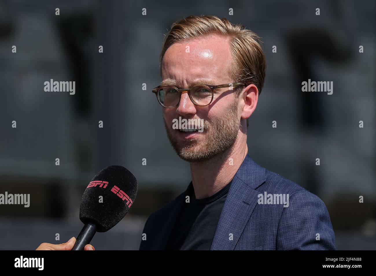 ROTTERDAM, NIEDERLANDE - 29. JUNI: Daan Bovenberg von Excelsior während ...