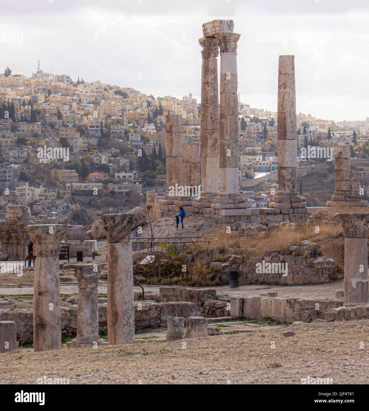 Amman Zitadelle, Amman Jabal Alqala, Jordanien Amman Orte, Aqaba ...