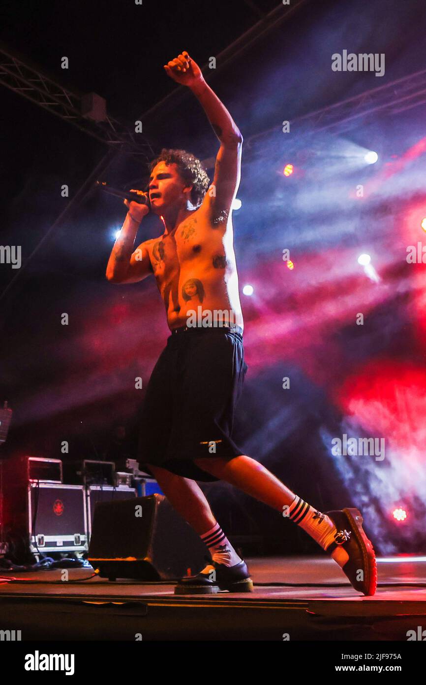 Britischer rap slowthai -Fotos und -Bildmaterial in hoher Auflösung – Alamy