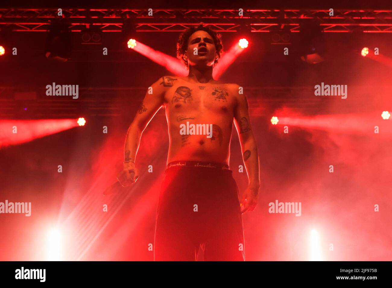 Britischer rap slowthai -Fotos und -Bildmaterial in hoher Auflösung – Alamy