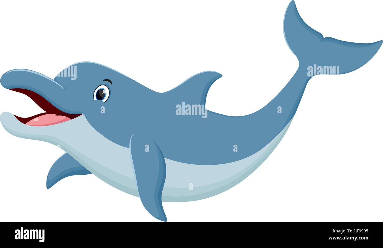 Lustige karikatur delfin -Fotos und -Bildmaterial in hoher Auflösung ...