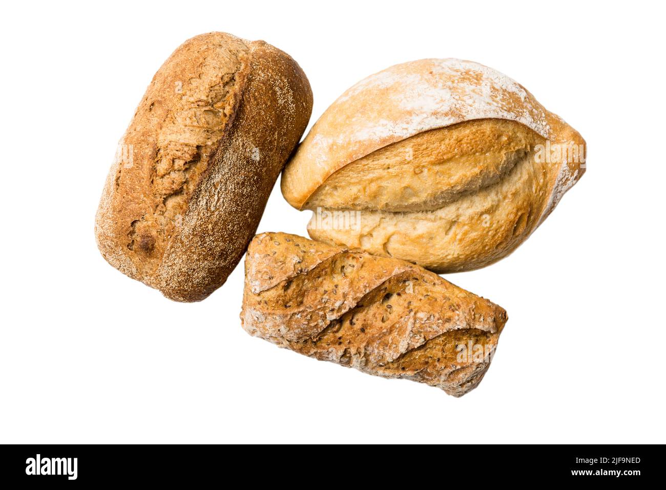 Blick von oben auf das Brot war nicht mehr so einfach. Frisch ...