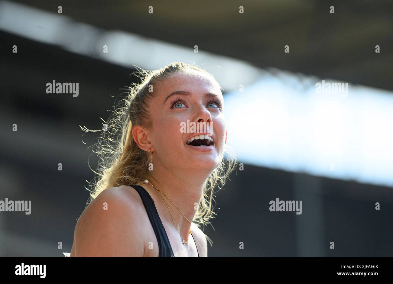Alica SCHMIDT (SCC Berlin/ 3.. Platz) Finale der Frauen 400m am 26 ...