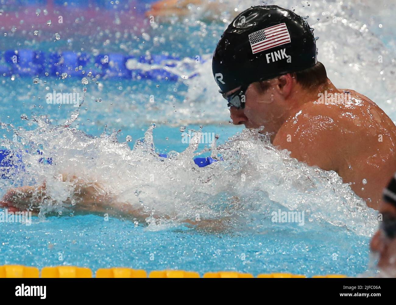 NIC Fink of USA Finale 50 M Bruststroke Men during the 19. FINA World ...