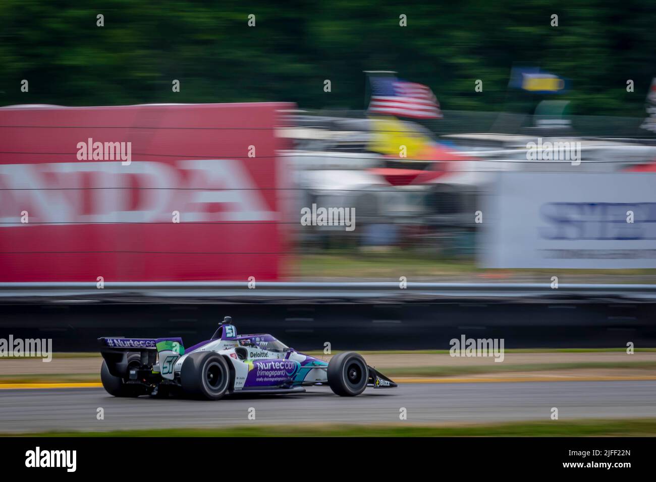 Lexington, OH, USA. 1.. Juli 2022. TAKUMA SATO (51) aus Tokio, Japan ...