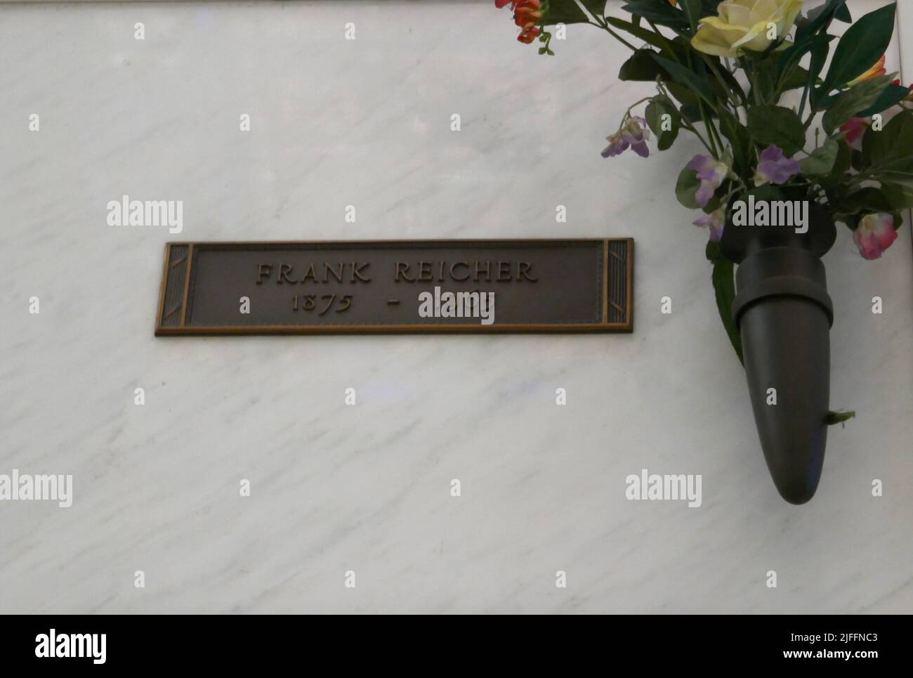 Inglewood, California, USA 29. June 2022 das Grab des Schauspielers ...