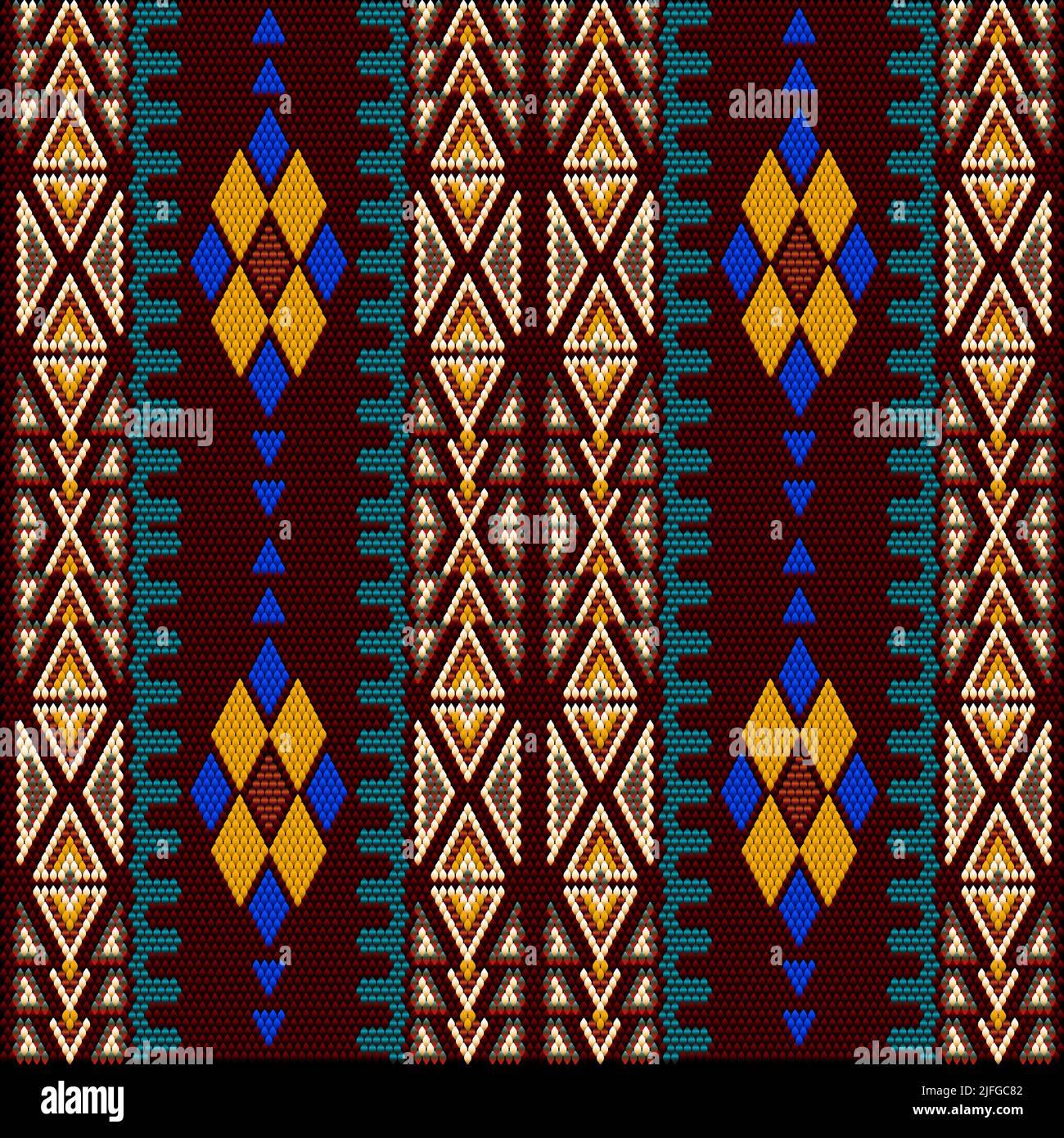 Eine traditionelle Zierde von Völkern und Ländern Lateinamerikas, in ...