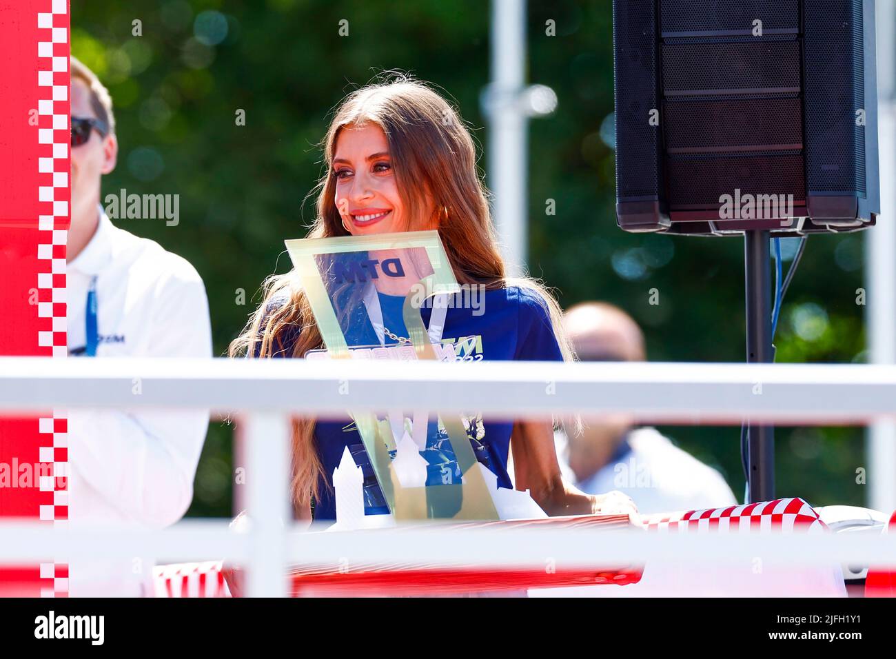 Nürnberg: DTM Norisring 2022 am 3. Juli 2022, (Foto: Hoch zwei) Cathy ...