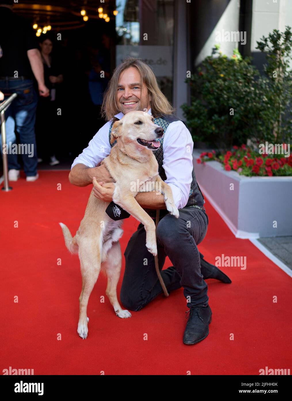 Meal, Deutschland. 02.. Juli 2022. Tim WILHELM, Moderator, Sänger, von ...
