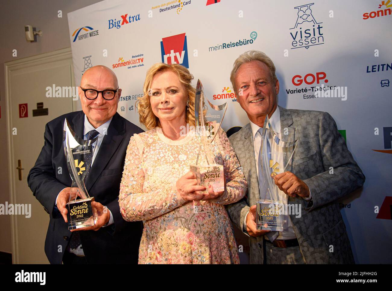 Von links nach rechts Thomas KOSCHWITZ, Moderator, Marijke AMADO, Moderator, Uwe HÜBNER (HÃ bner ...