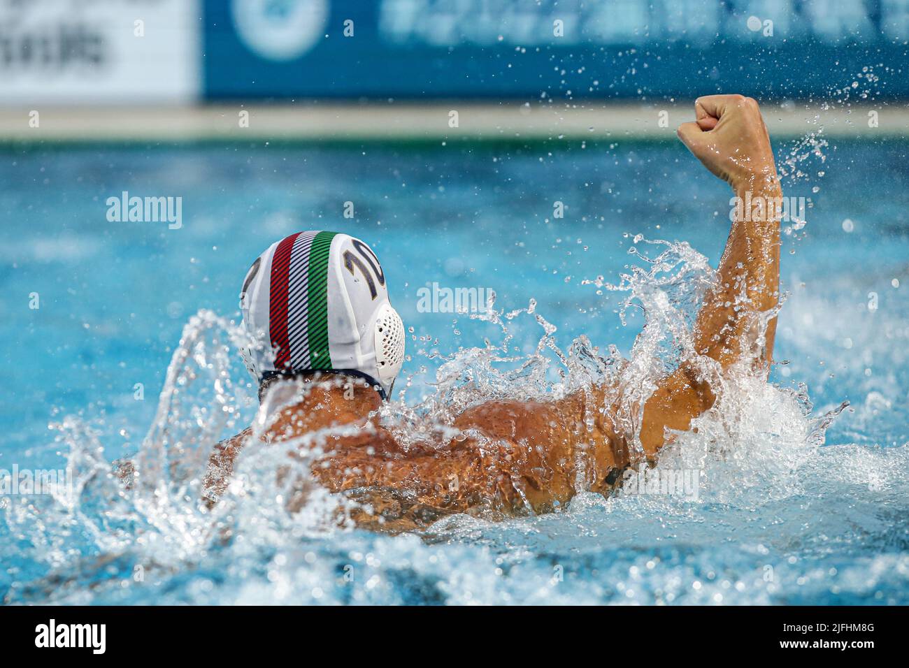 BUDAPEST, UNGARN - 3. JULI: Lorenzo Bruni von Italien während der FINA ...
