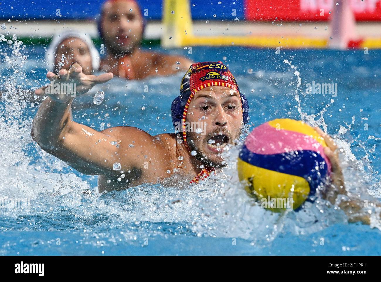 Wasserpolo - FINA-Weltmeisterschaften - Spiel der Männer mit der ...