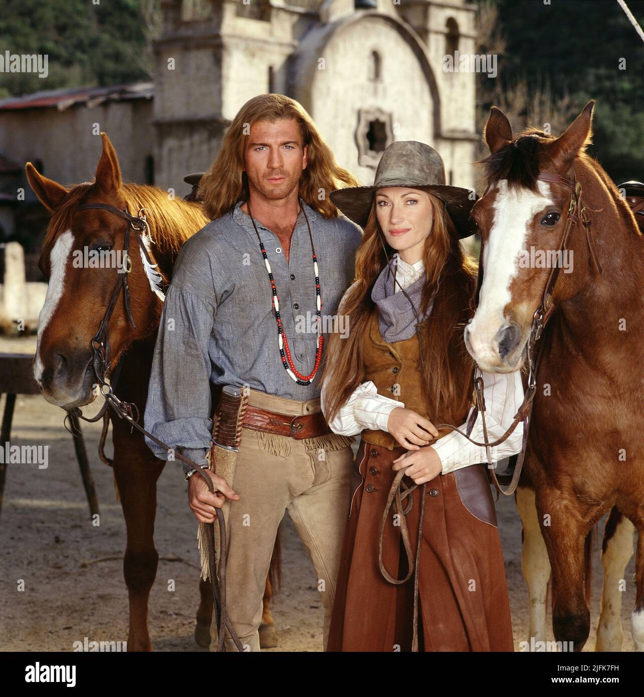 JANE SEYMOUR und JOE LANDO in der DR. QUINN MEDICINE WOMAN: DER FILM ...
