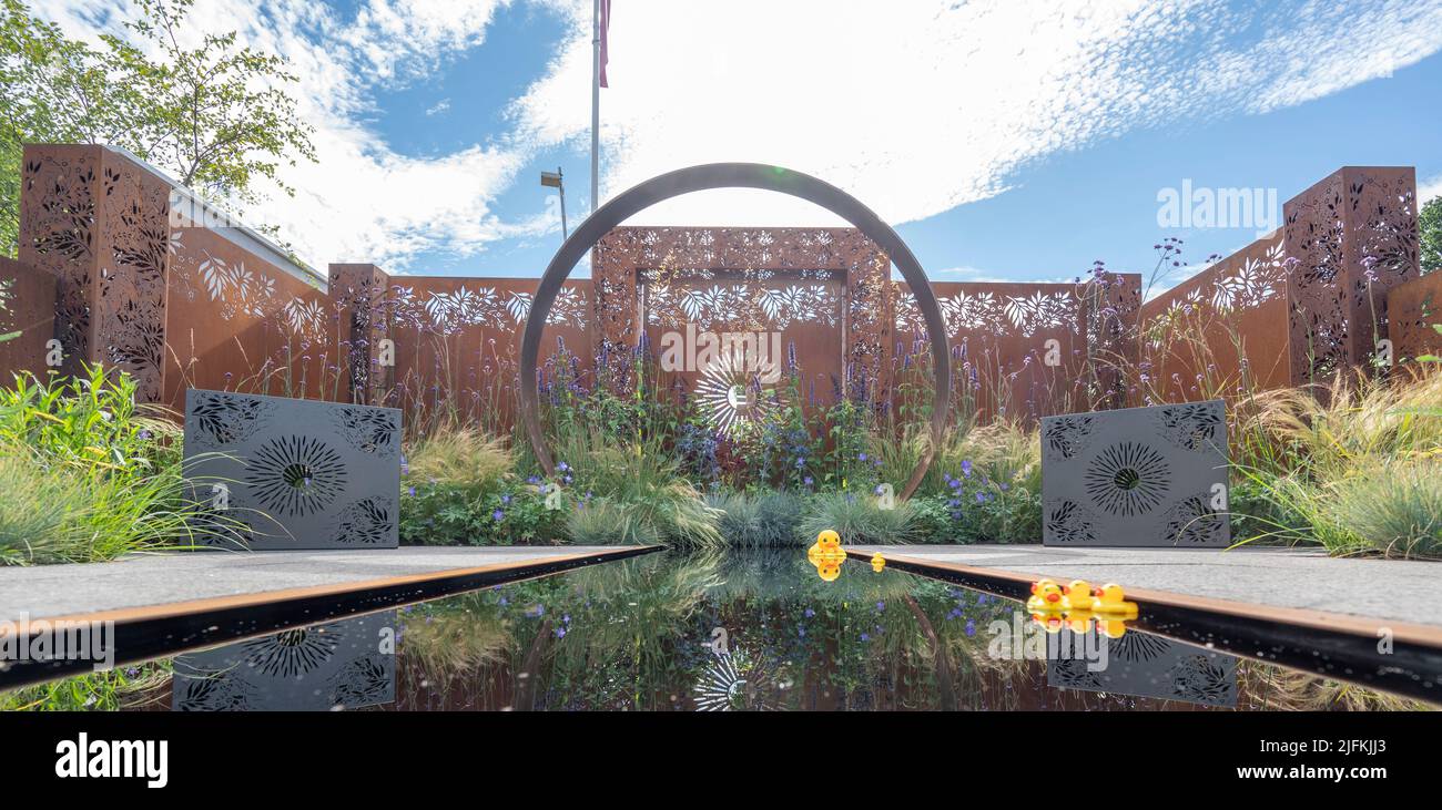 Hampton Court Palace, Surrey, Großbritannien. 4. Juli 2022. RHS Hampton ...