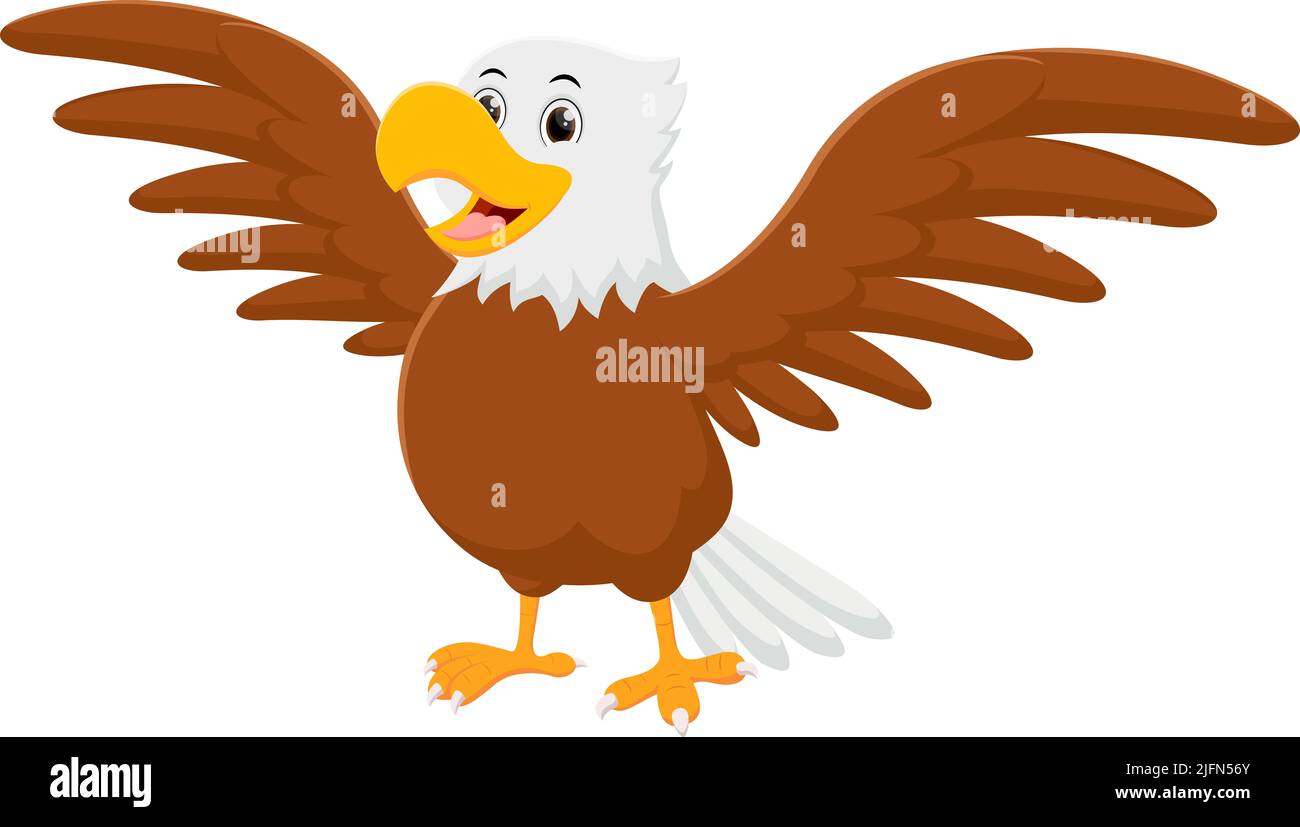 Cartoon eagle -Fotos und -Bildmaterial in hoher Auflösung – Alamy